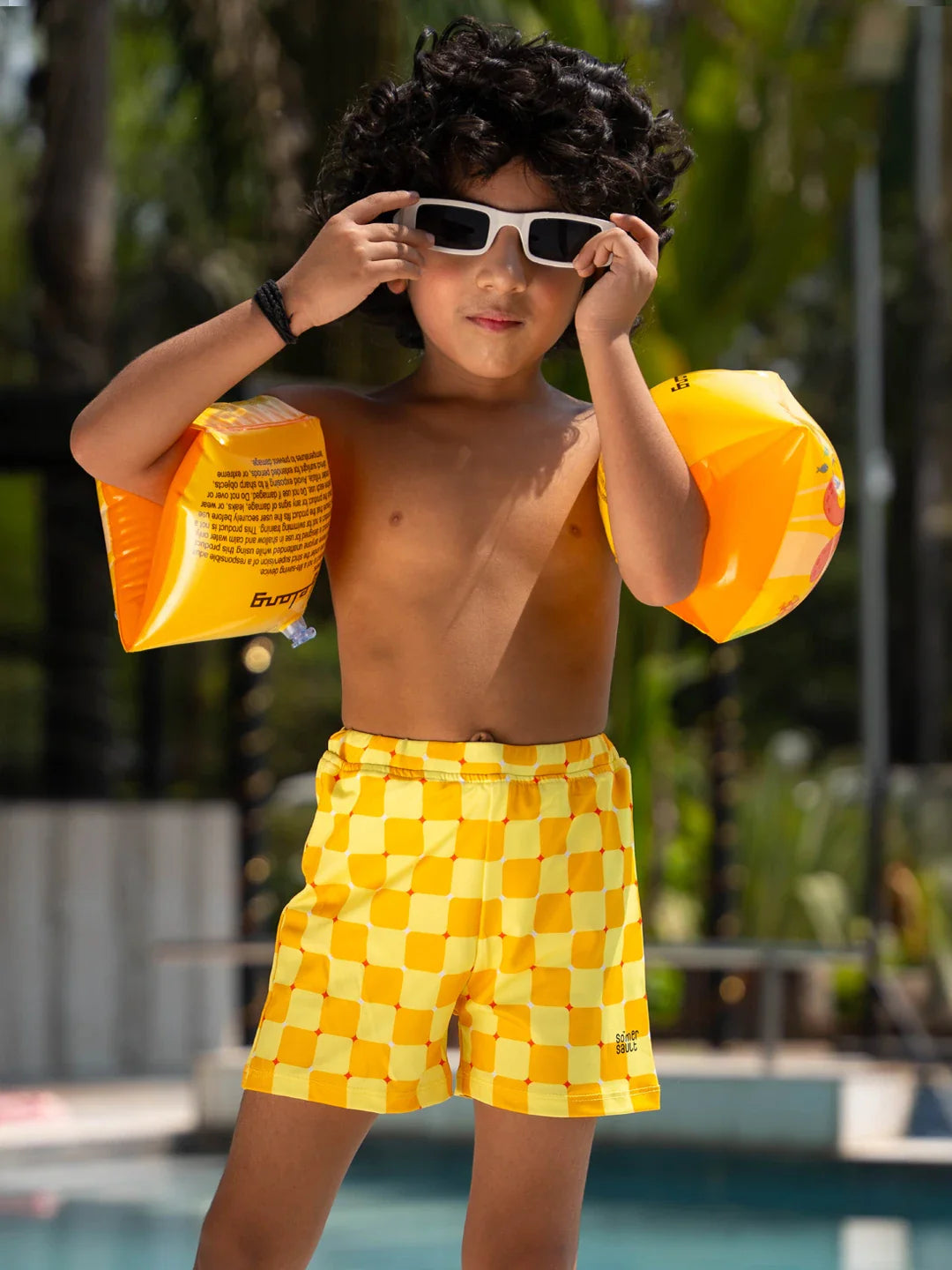 Somersault - Mango Swimming Trunk | Vibrant & Comfortable | Kids ...