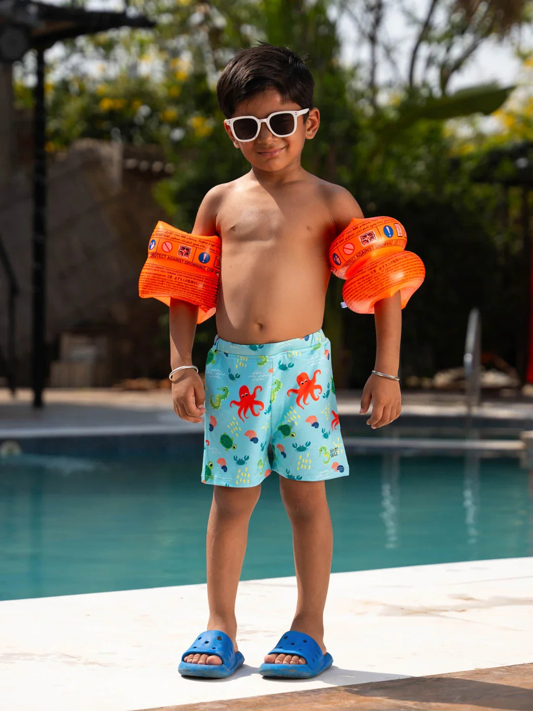 Somersault - Marine Life Swimming Trunk | Vibrant & Comfortable | Kids ...